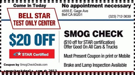 $20 Coupon | ABC Smog Check | Smog Check Near Me | (323) 712-3639